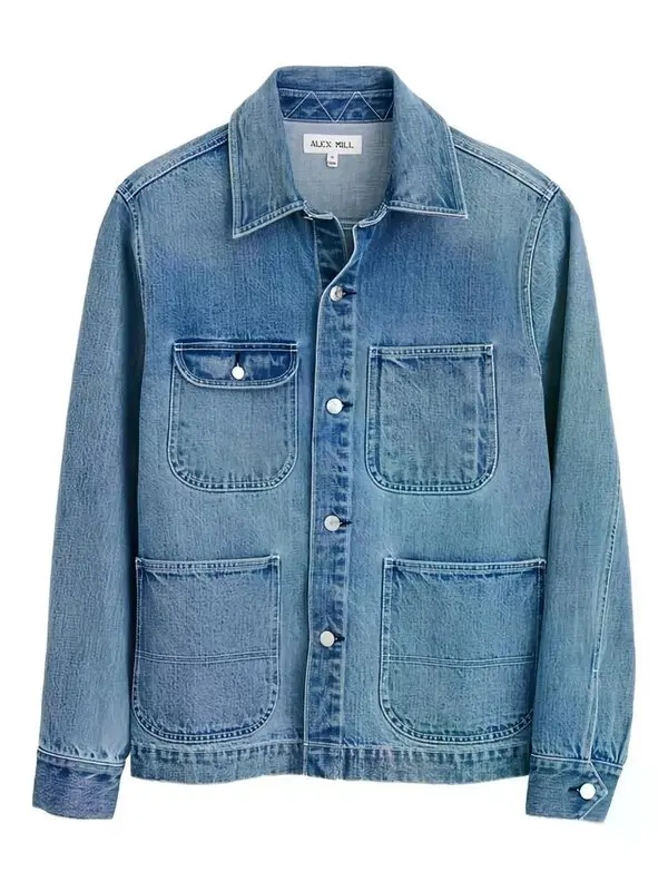 ALEX MILL Work Multiple-pocket Denim Jacket