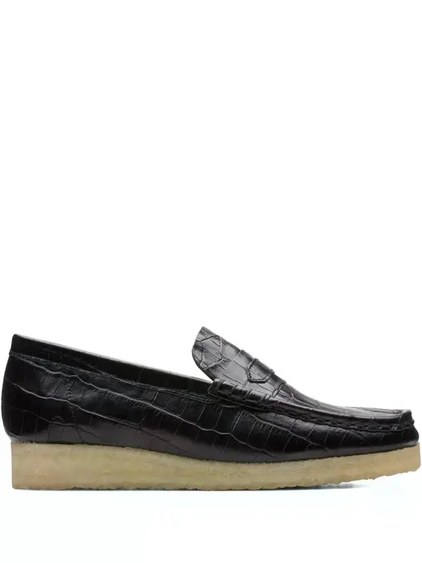 Clarks Wallabee Loafers - Black