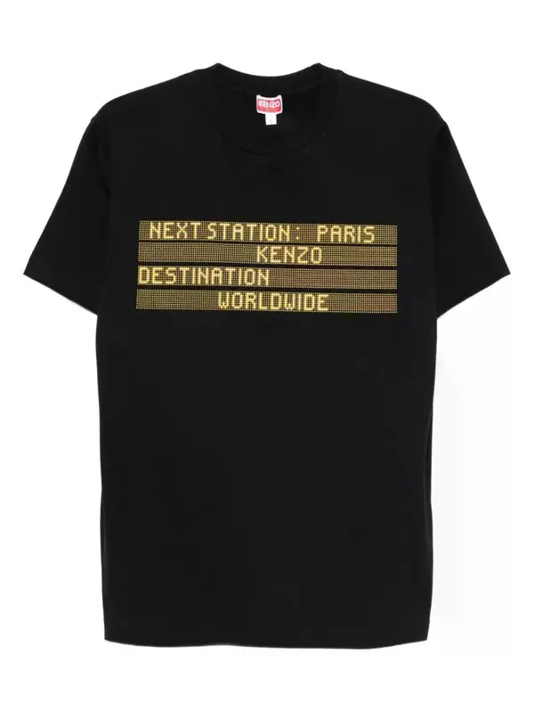 Kenzo Graphic-print Cotton T-shirt