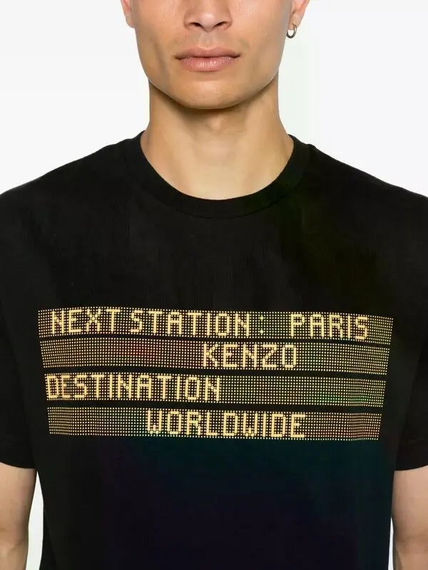 Kenzo Graphic-print Cotton T-shirt