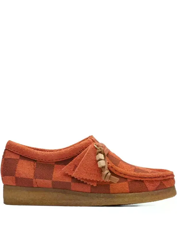 Clarks Wallabee Loafers - Orange