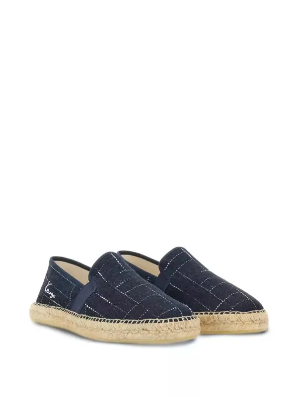 Kenzo Grid-pattern Espadrilles