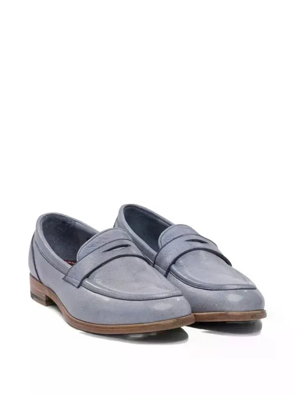 STURLINI FIRENZE Penny Leather Loafers