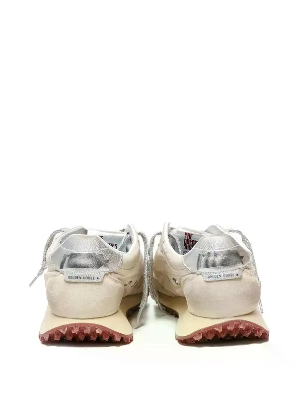 GOLDEN GOOSE Marathon Metallic-panel Sneakers - Neutrals