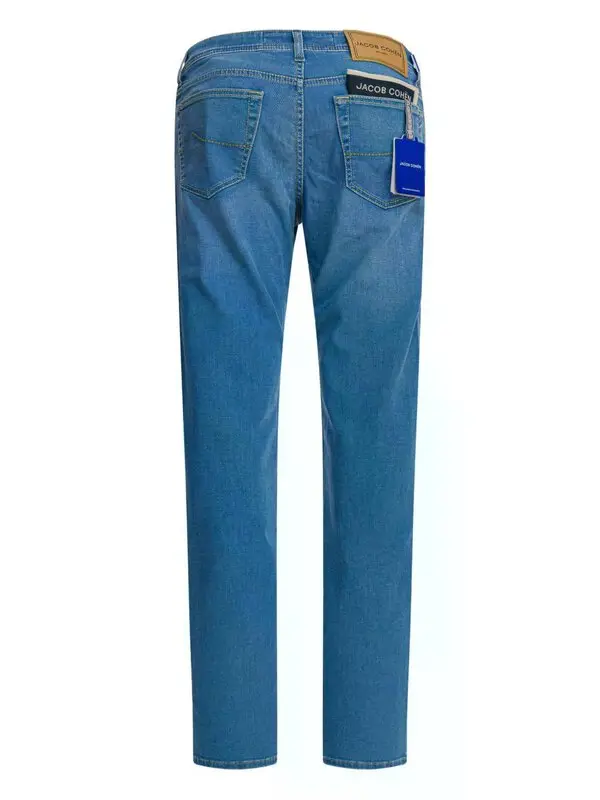 Jacob Cohen Cotton-blend Straight-leg Jeans