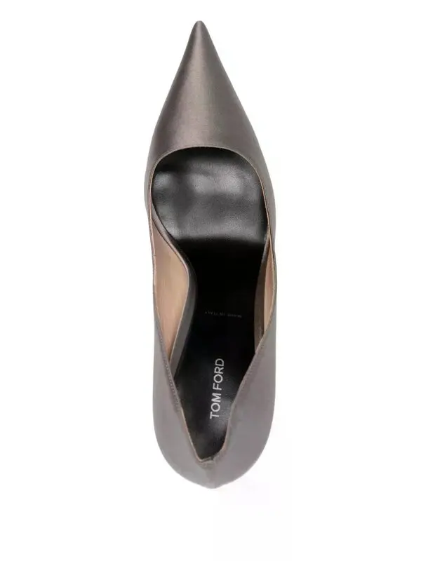 TOM FORD 85mm Pointed-toe Satin Pumps