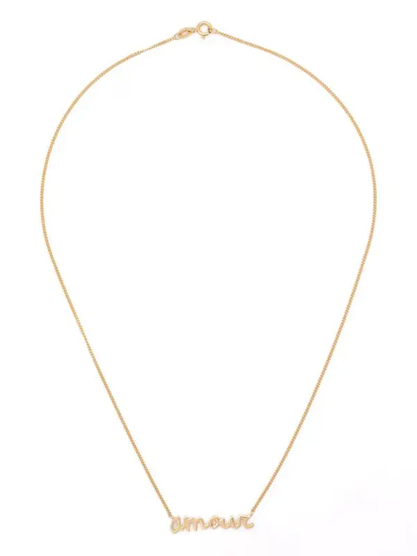 WOUTERS & HENDRIX 18k Amour Necklace - Gold