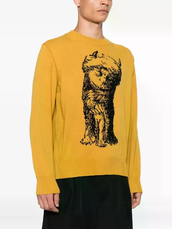 Sacai Where The Wild Things Are Crew-neck Sweater