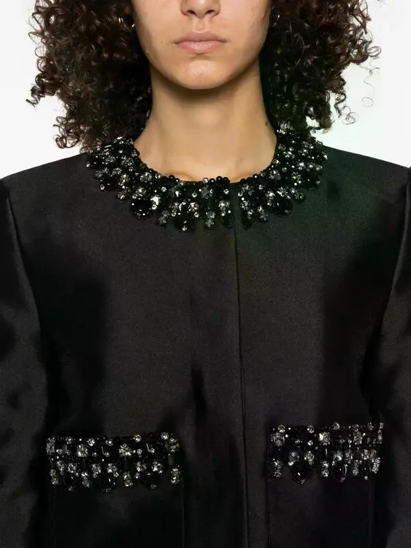 SELF-PORTRAIT Embellished-pocket Jacket
