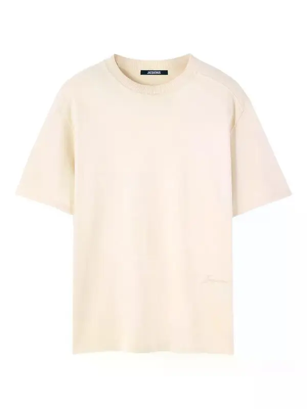 Jacquemus The Fino Short-sleeve T-shirt - Neutrals