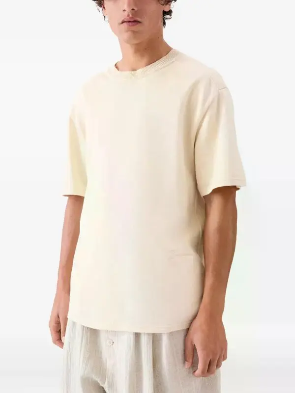 Jacquemus The Fino Short-sleeve T-shirt - Neutrals