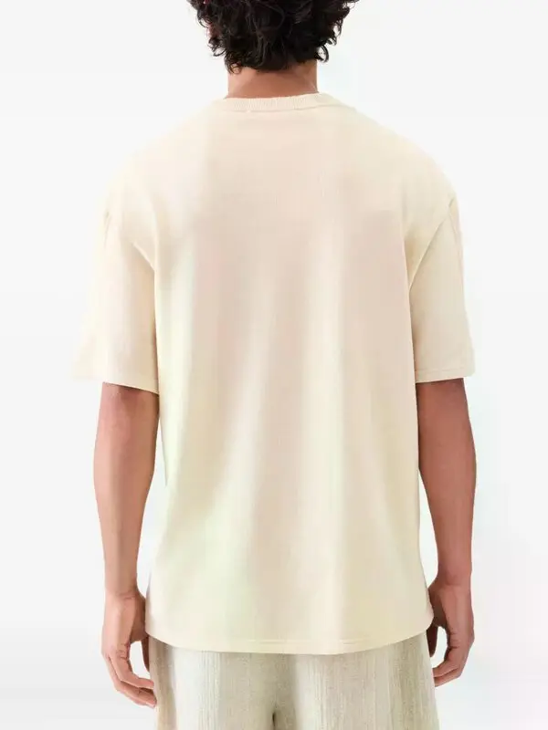 Jacquemus The Fino Short-sleeve T-shirt - Neutrals