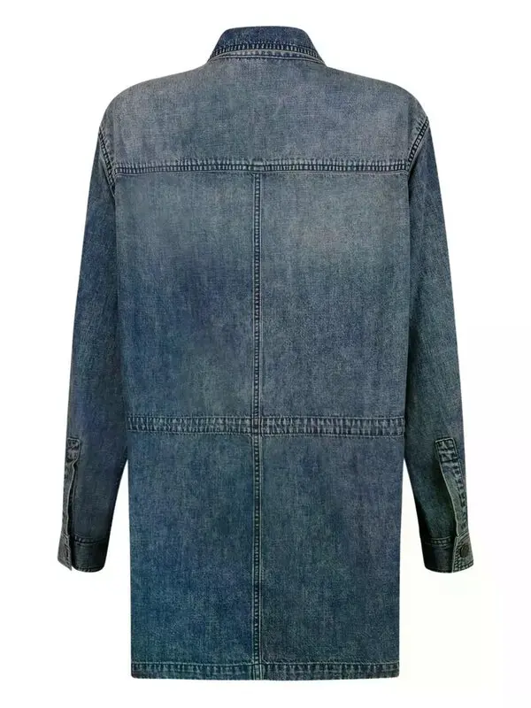 MARANT ETOILE Button-fastening Denim Coat