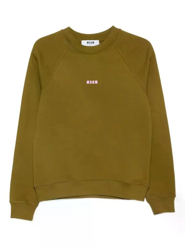MSGM Raglan-sleeve Logo Sweatshirt