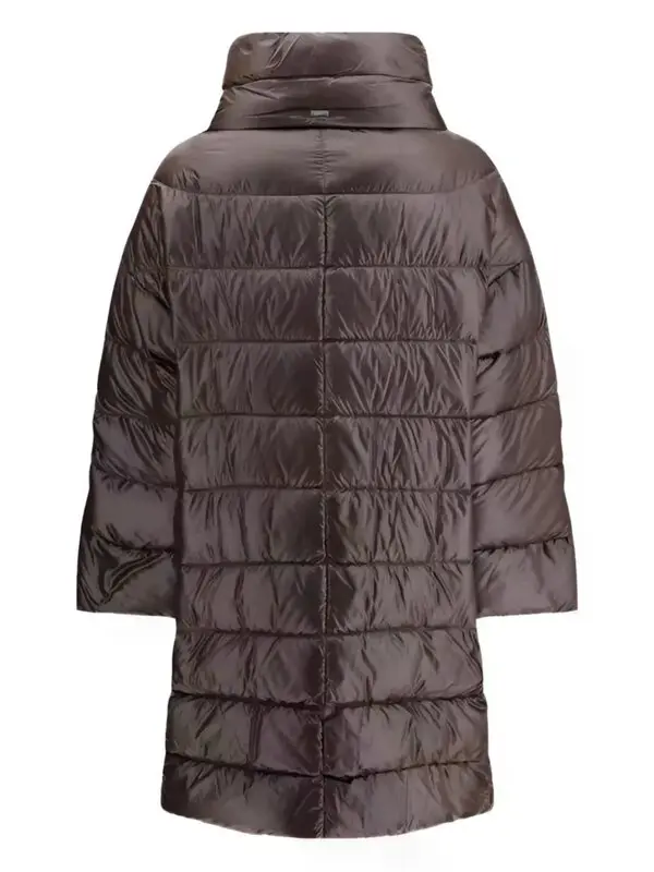 Herno Quilted High-collar Coat