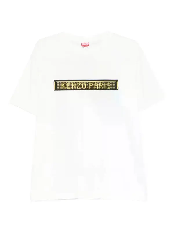 Kenzo Graphic-print Cotton T-shirt - White
