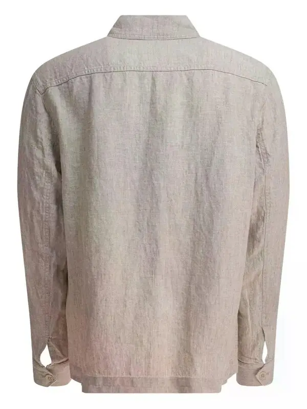 ALEX MILL Linen Shirt Jacket - Neutrals