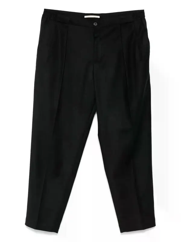 BRIGLIA 1949 Pleated-pocket Trousers - Black