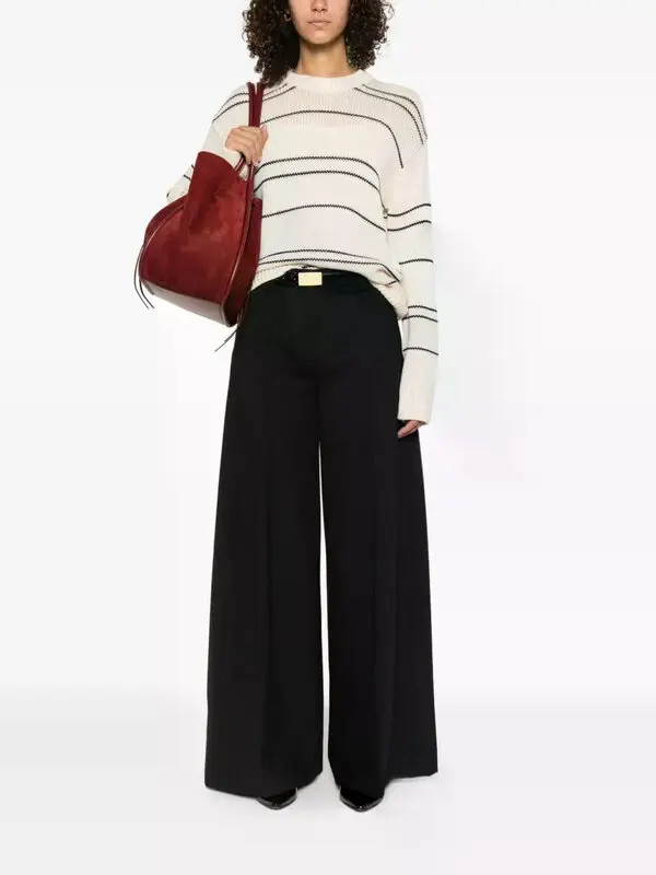 THELATEST Pleated Trousers - Black