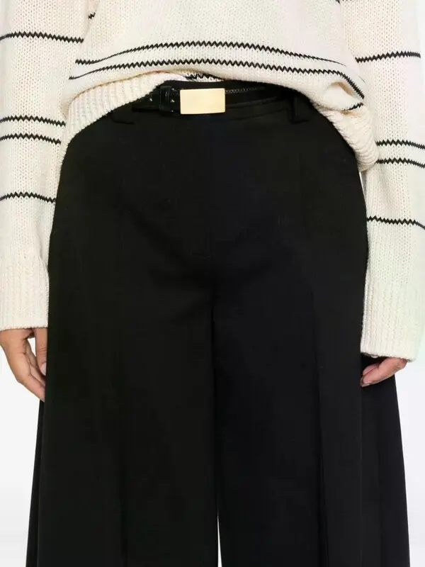 THELATEST Pleated Trousers - Black