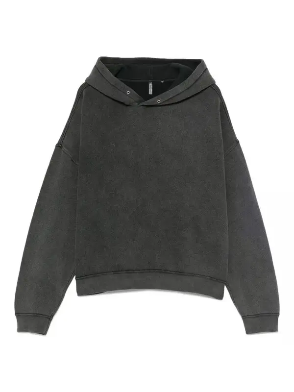 SUNFLOWER Washed Cotton Hoodie - Grey
