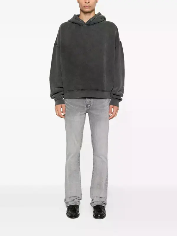 SUNFLOWER Washed Cotton Hoodie - Grey