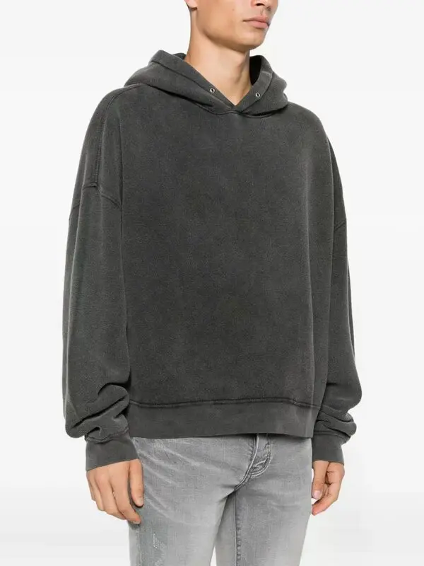 SUNFLOWER Washed Cotton Hoodie - Grey