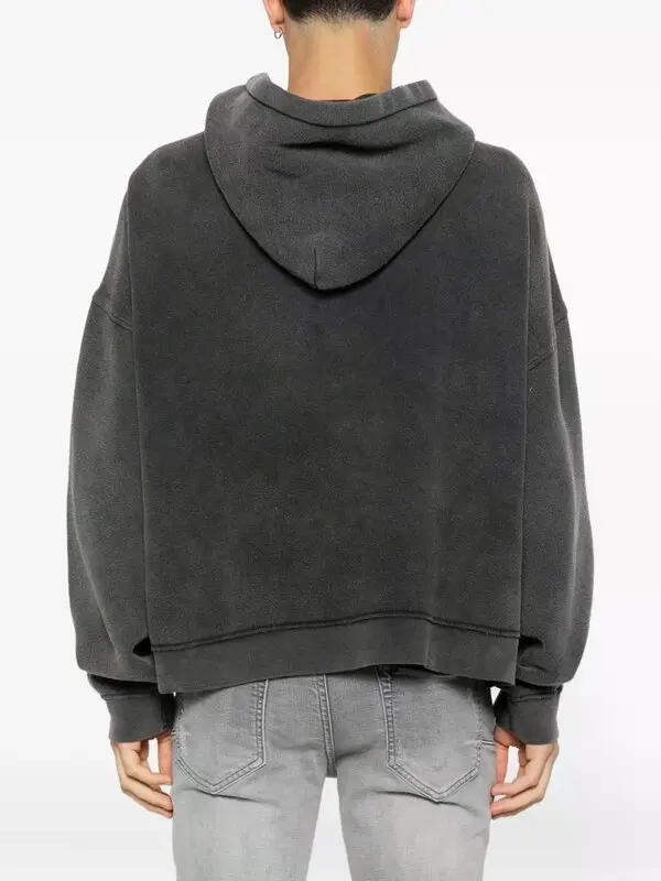 SUNFLOWER Washed Cotton Hoodie - Grey