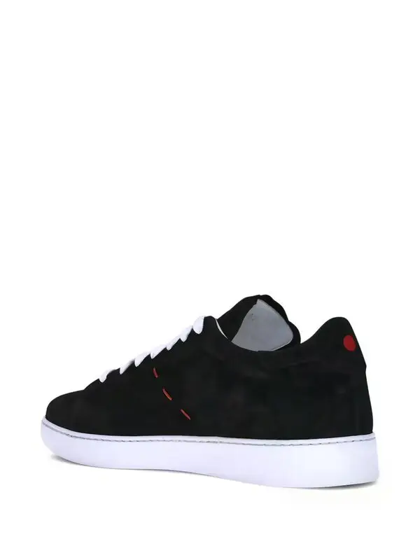 Kiton Lace-up Sneakers - Black