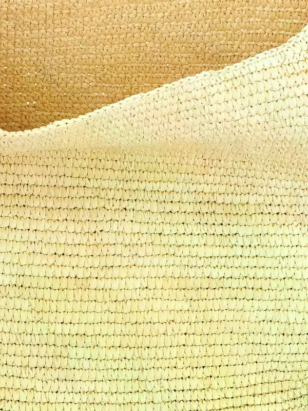 MAISON MICHEL Cristiana Shoulder Bag - Neutrals