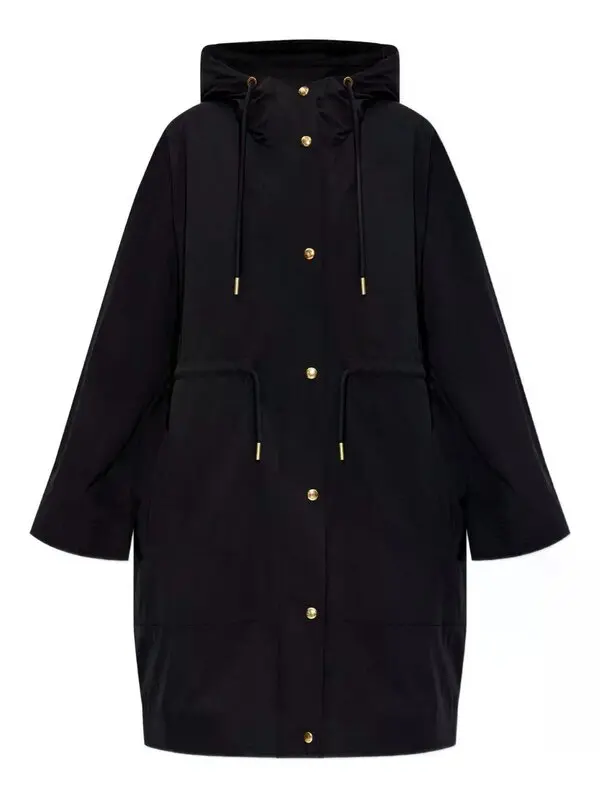 Moncler Detachable-lining Parka Coat - Black