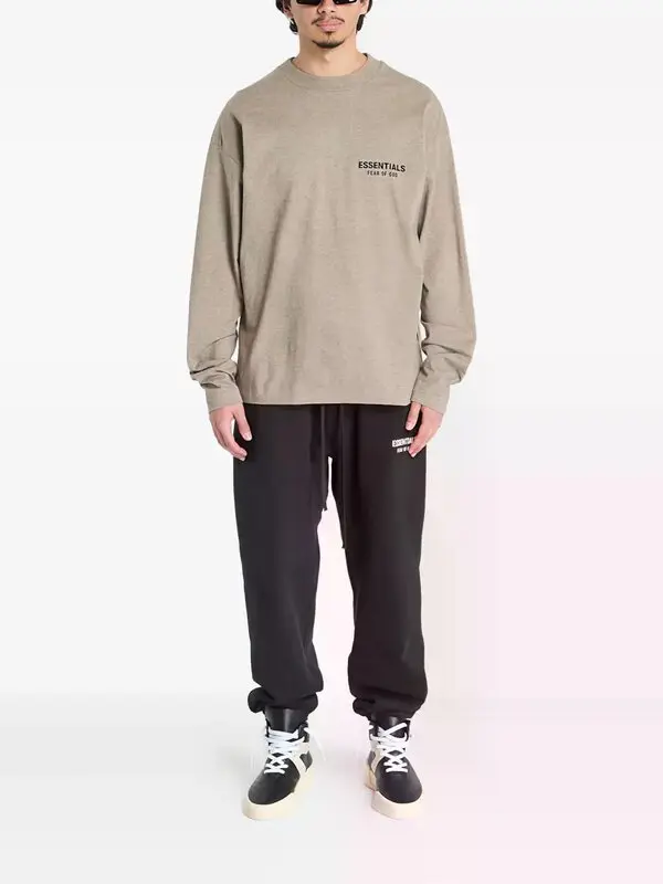 Fear Of God Crew-neck Long-sleeve T-shirt - Grey
