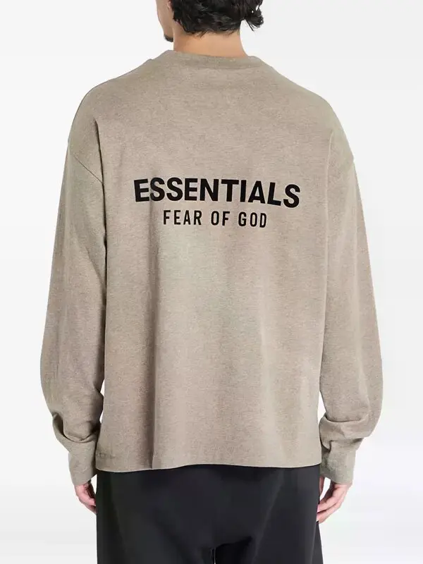Fear Of God Crew-neck Long-sleeve T-shirt - Grey