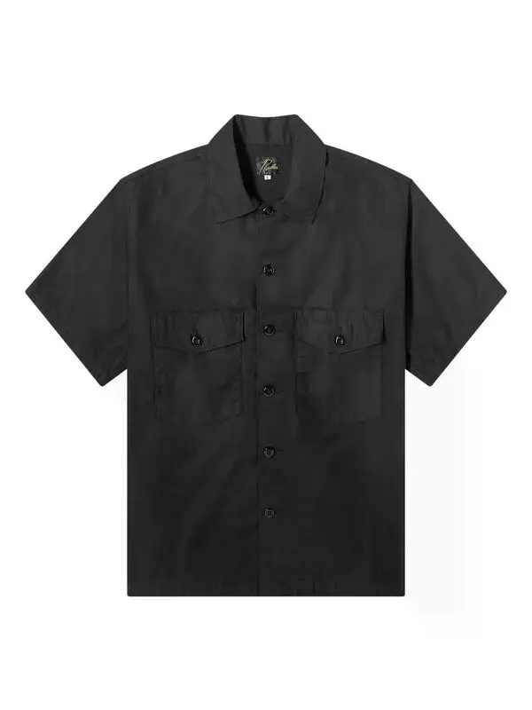 Needles Fatigue Short-sleeve Flap-pockets Shirt