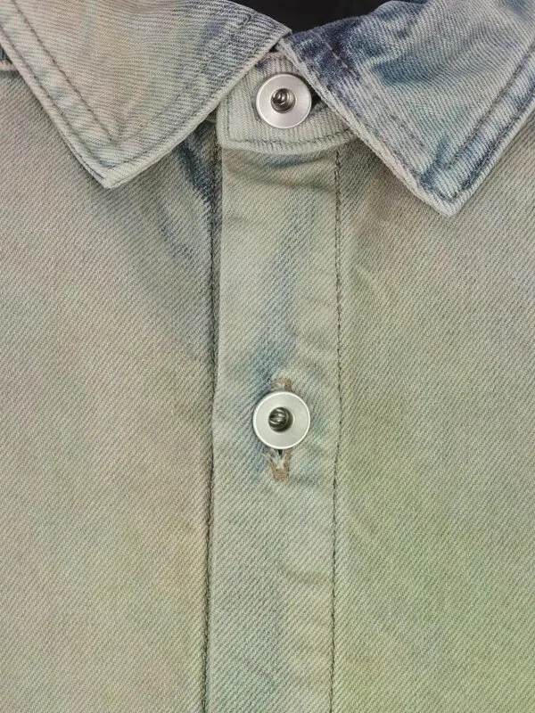 Rick Owens Patch-pockets Denim Jacket - Blue