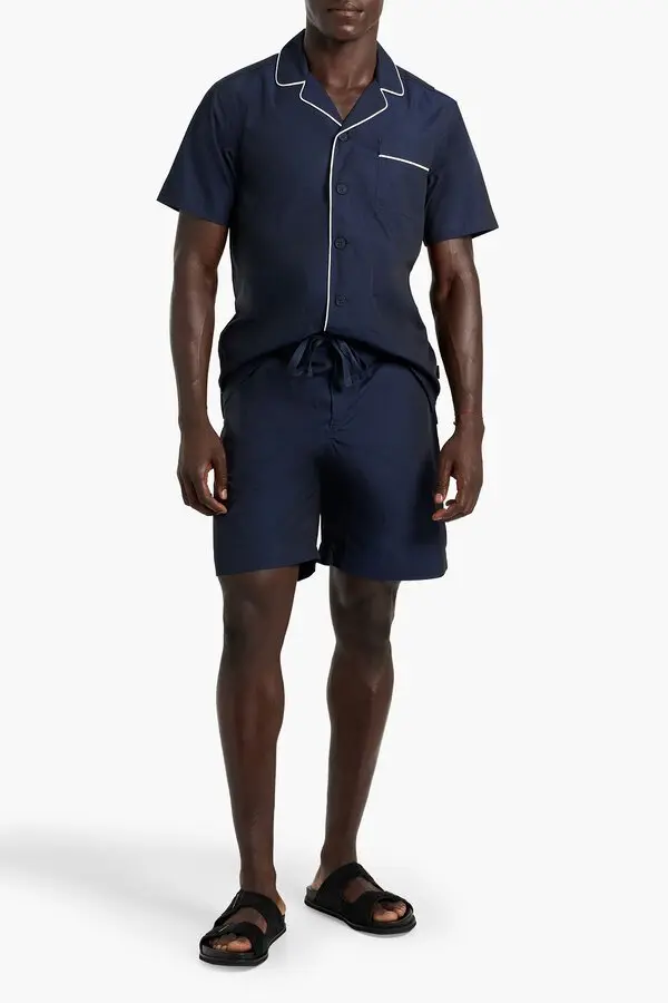 Orlebar Brown Cotton-poplin Drawstring Shorts