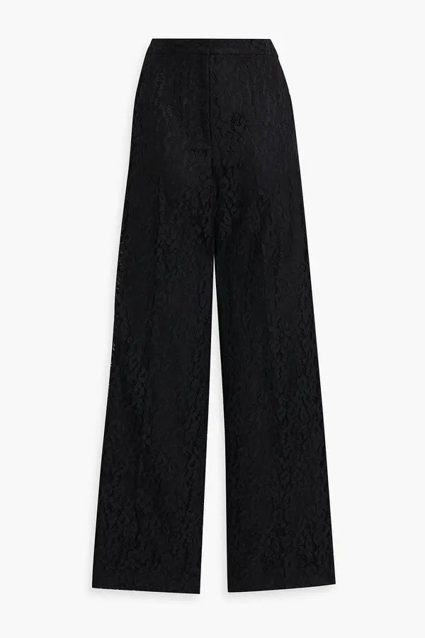 Theory Corded Lace Wide-leg Pants