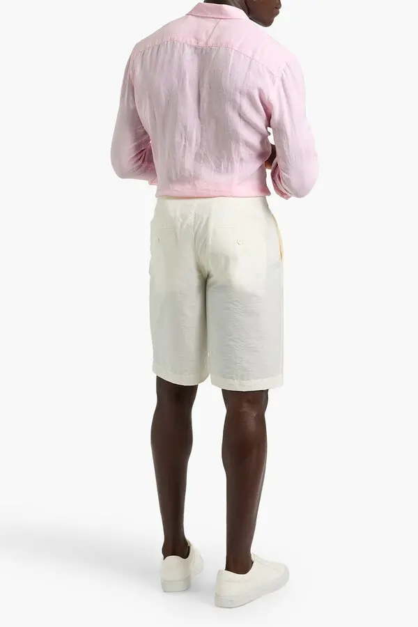 Orlebar Brown Wetherlam Cotton-blend Poplin Shorts