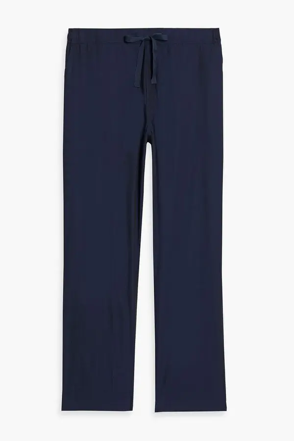 Orlebar Brown Alfred Cotton-poplin Drawstring Pants - Navy