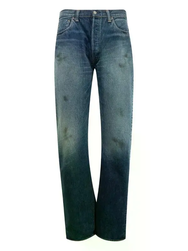 FULLCOUNT Faded Wash Jeans