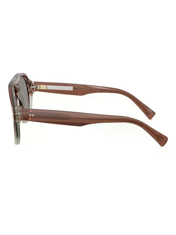 Brunello Cucinelli Logo-print Sunglasses