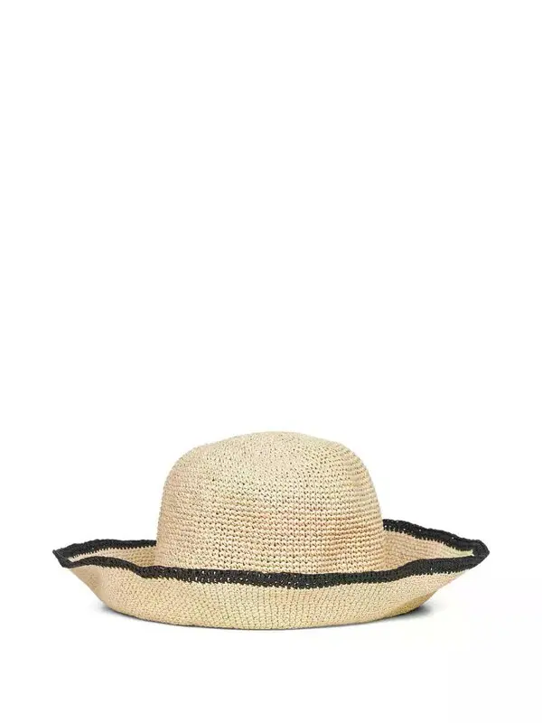 TOTEME Slouching-brim Straw Hat