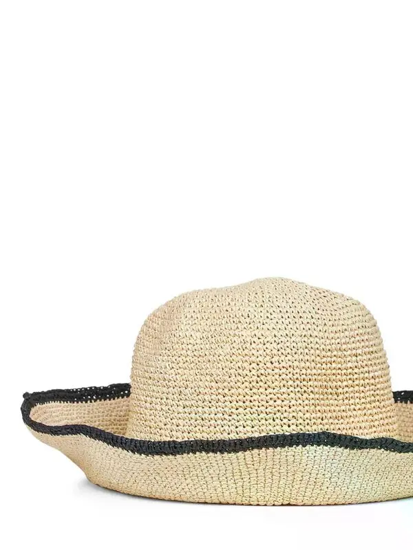 TOTEME Slouching-brim Straw Hat