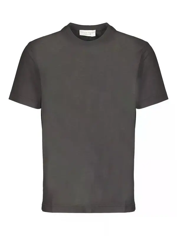 FILIPPO DE LAURENTIIS Short-sleeved Crew-neck T-shirt - Brown