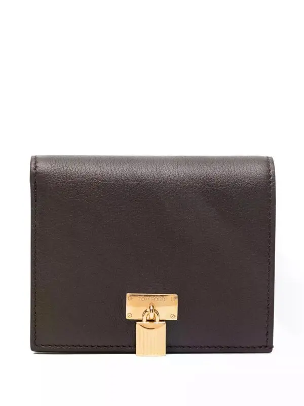TOM FORD Calf Leather Wallet - Brown