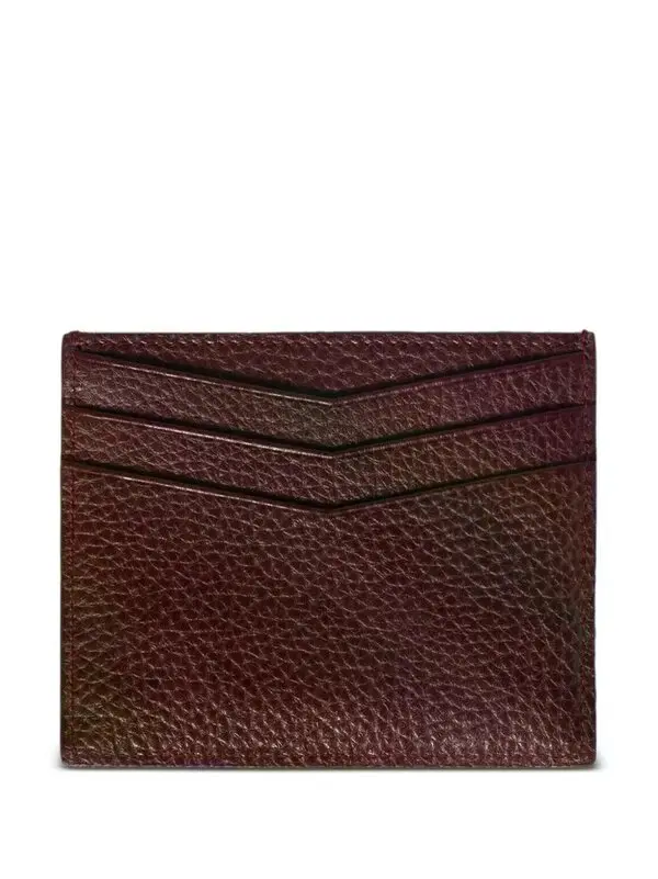 Miu Miu Leather Card Holder - Red