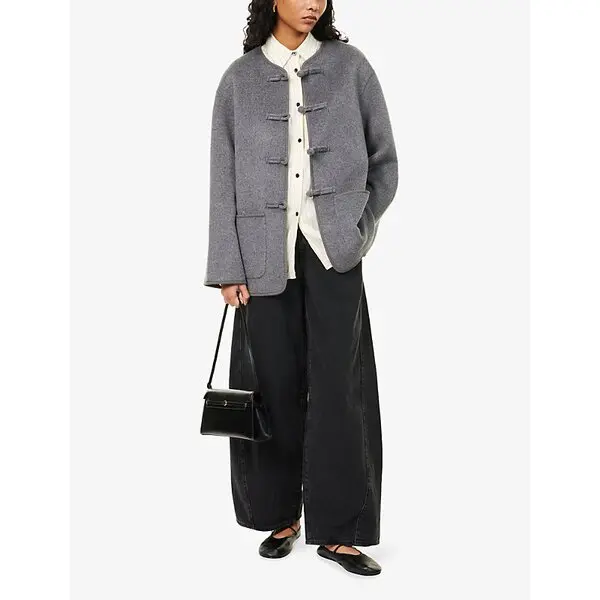 ROHE FRAMES Round-neck Wool-and-cashmere Jacket