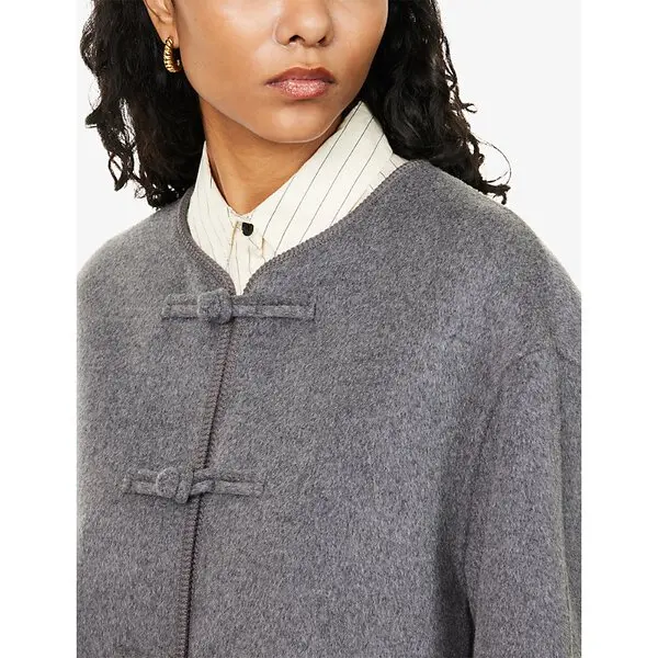 ROHE FRAMES Round-neck Wool-and-cashmere Jacket