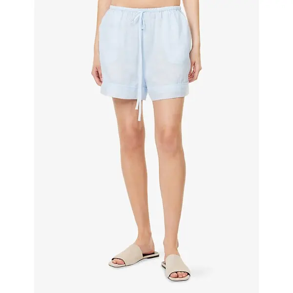 Dissh Kai Woven Ramie Shorts
