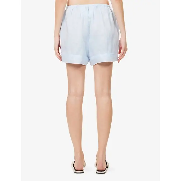 Dissh Kai Woven Ramie Shorts